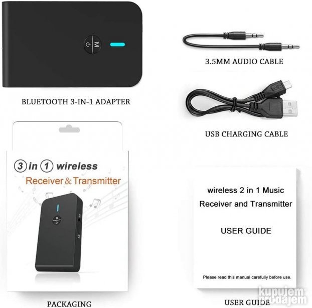 Bluetooth 5.0 Transmitter and Receiver predajnik i prijemnik ...