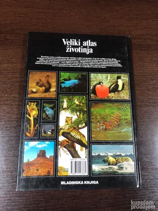 Veliki atlas životinja MLADINSKA KNJIGA - KupujemProdajem