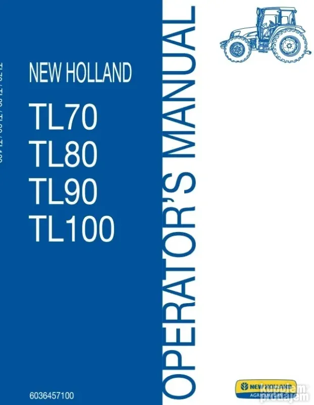 New Holland TL 70 80 90 100 Uputstvo za rukovanje - KupujemProdajem