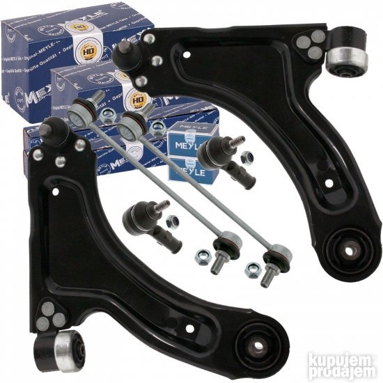 OPEL Corsa C Viljuska Kugla Stabilizatori Spone PREDNJI TRAP ...