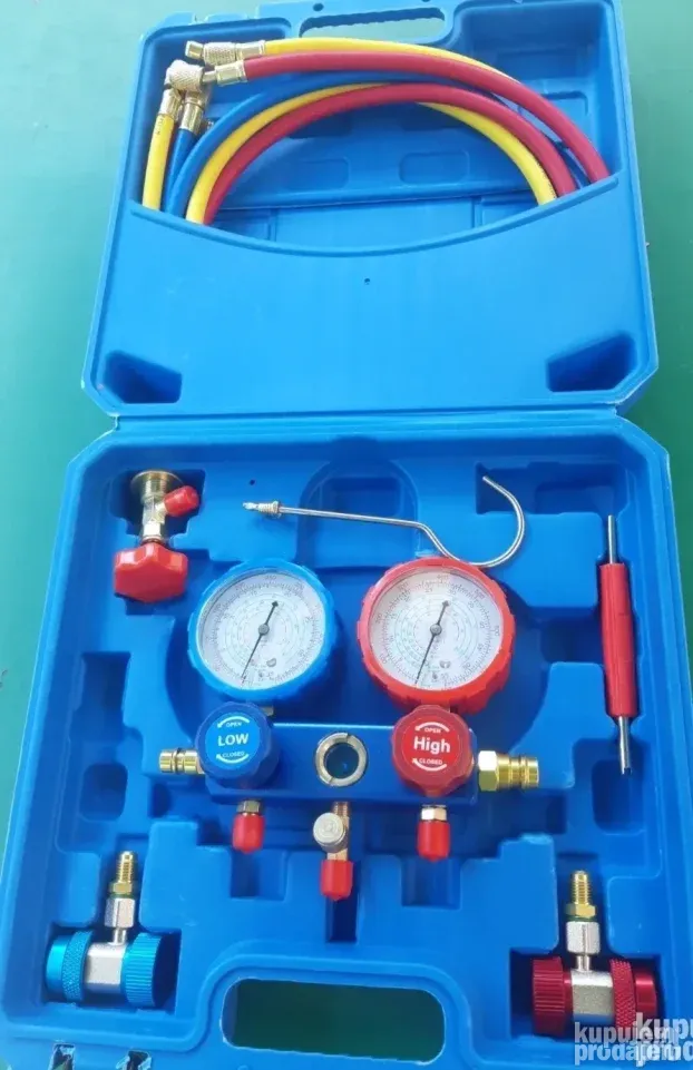 Alat za klime manometri i creva za punjenje - KupujemProdajem