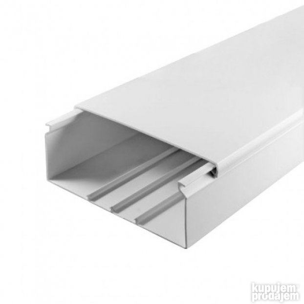 PVC kablovski kanal - kanalica 2m ME-100x40mm Mitea Electric ...