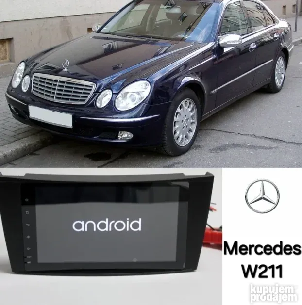 Multimedija tip CANBUS ANDROID Mercedes E klasa W211 - KupujemProdajem