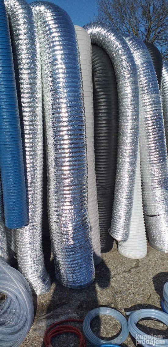 Creva/Cevi za ventilaciju/Aspirator/Turbinu/Rostilj ALU PVC ...