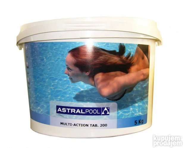 Astralpool multi-action tablete 200g, 5kg - KupujemProdajem