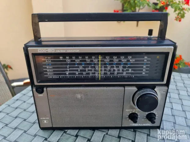 REALISTIC DX-60 CB/SW Monitor - stari američki radio iz 1984 ...