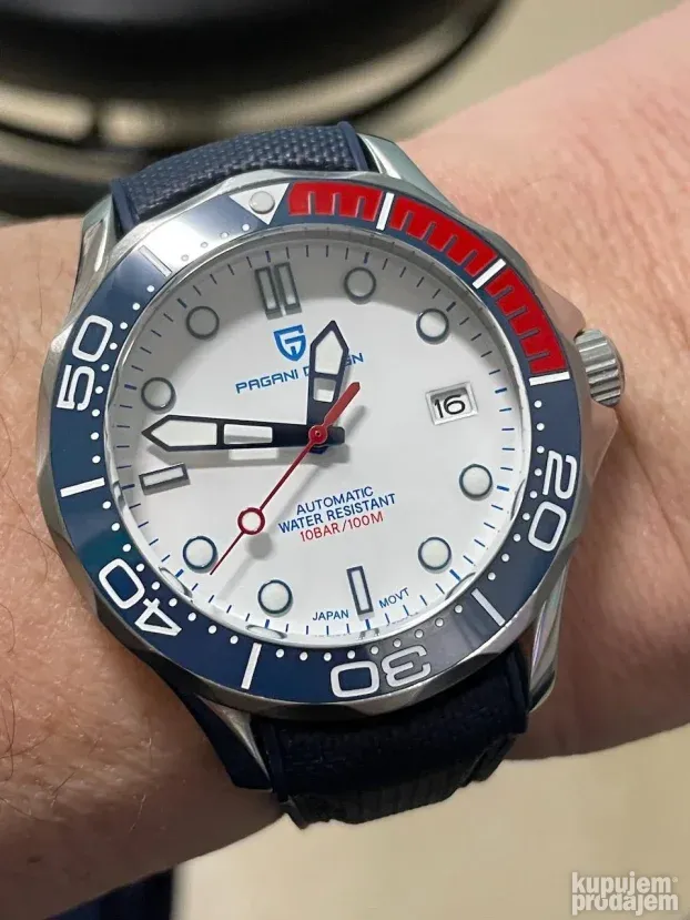 Pagani Design PD-1667 - Omega Seamaster Diver 300M Homage - KupujemProdajem
