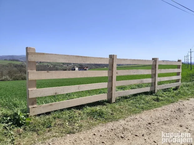 Ograde po želji i meri (stubovi,baskije,taraba,ranč ograda ...
