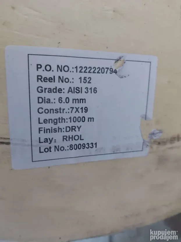 Inox sajle nove - KupujemProdajem