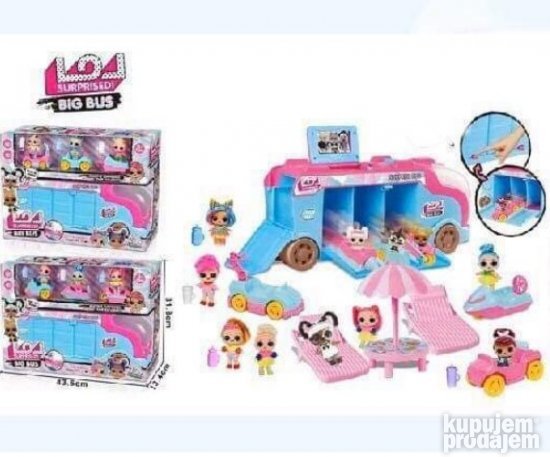 NOVO! LOL AUTOBUS Sa Lutkama - KupujemProdajem