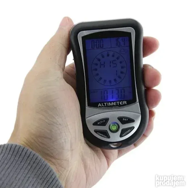 Kompas, altimetar, barometar..digitalni uređaj sa 8 funkcija ...