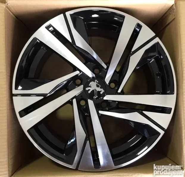 Alu felne 16" 4x108 za Peugeot - NOVO- GARANCIJA - RAČUN! - KupujemProdajem