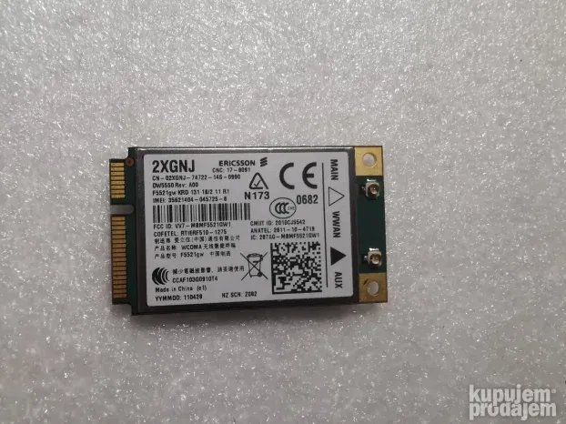 3G modem za Bluetooth za Dell Latitude E6420 - KupujemProdajem