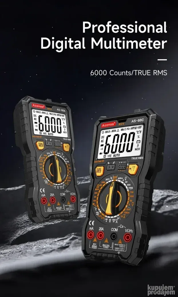 Aicevoos AS-88C (RICHMETERS 118C) Multimetar Unimer - KupujemProdajem