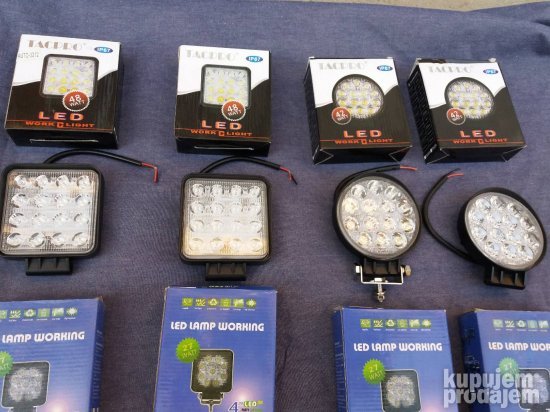 radni far led 12-24v/ farovi stopovi led - KupujemProdajem