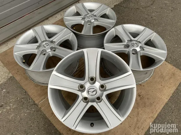Alu felne 16 5x114,3 MAZDA 3 5 6 CX30 CX3 RX7 RX8 ORGINAL - KupujemProdajem