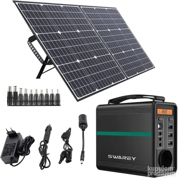 Prenosivi Solarni Generator + Panel - KupujemProdajem