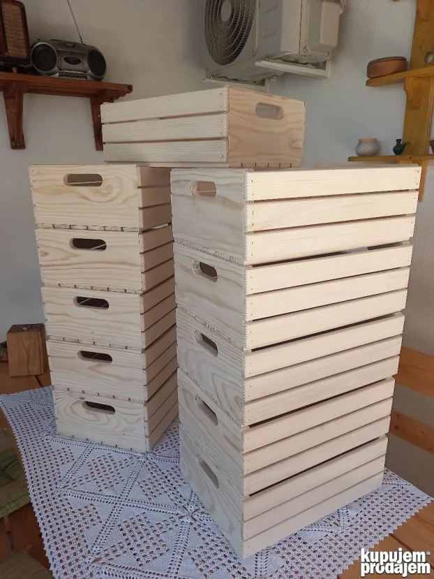 Drvene gajbice - KupujemProdajem