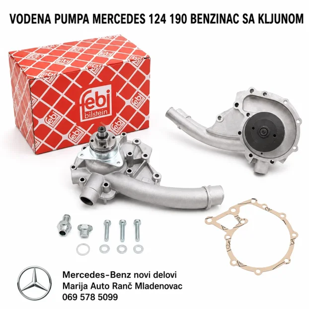 Vodena Pumpa Mercedes 124 190 e c klasa w210 w202 - KupujemProdajem