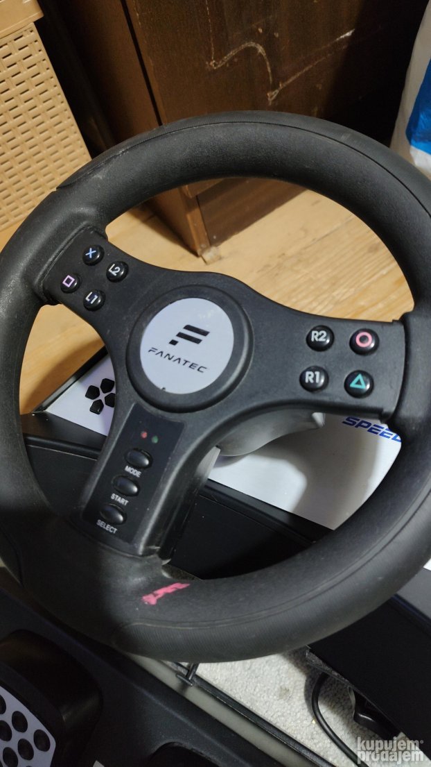 Fanatec Speedster 2 Steering Wheel (PS2, PSOne, PS) - KupujemProdajem