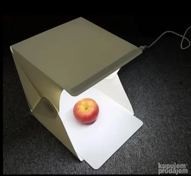 Foto šator sa ugradjenom LED rasvetom 20 dioda lightbox - KupujemProdajem