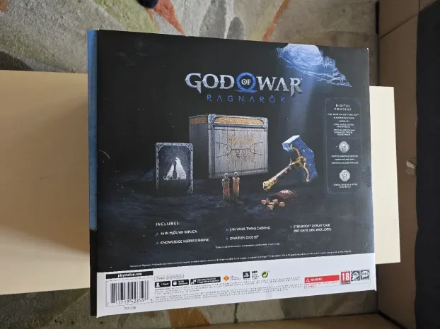 NOVO GOD Of WAR Ragnarok Collectors + Igra PS5 Sony 5 GoW - KupujemProdajem