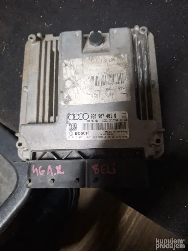 ECU motorni racunar A6 A7. 4g0907401q - KupujemProdajem