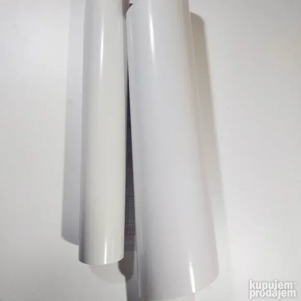 Samolepljive folije - tapete za nameštaj - Bela SJAJ - KupujemProdajem