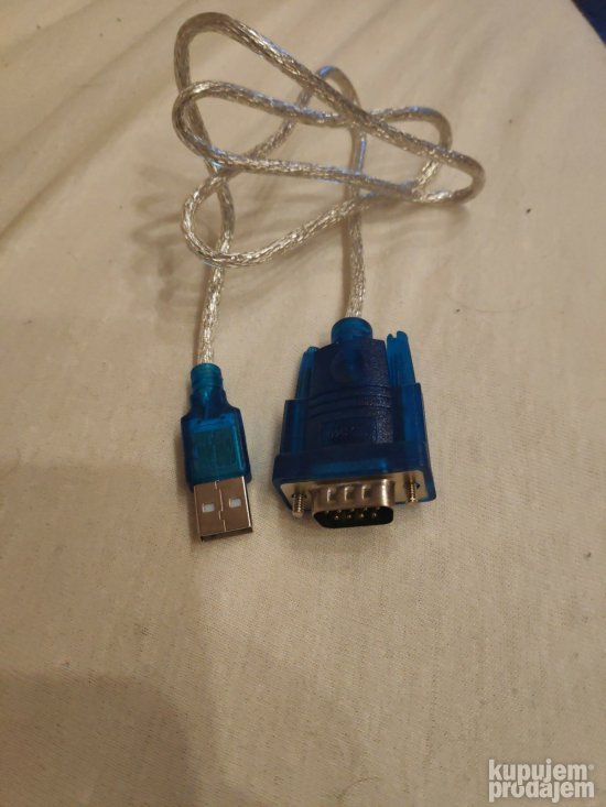 RS232 serijski 9 pin na USB PL2303 kabl - KupujemProdajem