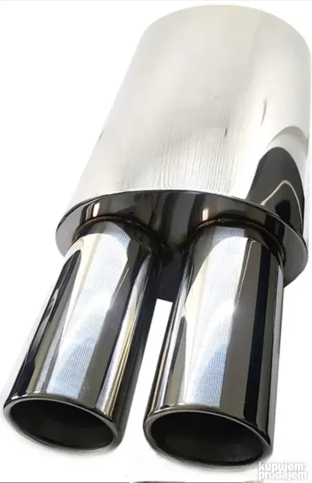 Auspuh veliki sa dva izduva RAVNI - KupujemProdajem