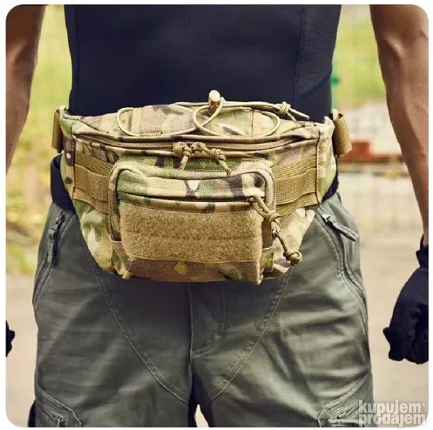 Torbica Oko Struka Vojna Takticka Pederusa Model 8 - KupujemProdajem