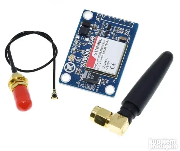 SIM800L GPRS GSM modul sa antenom - Arduino - KupujemProdajem
