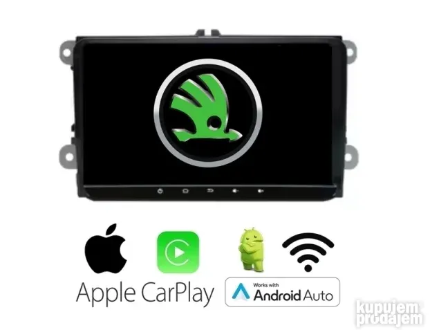 Multimedija navigacija skoda rapid android,car play 9 inca ...