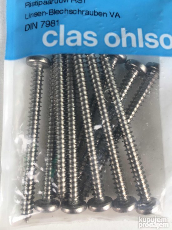 Inox vijak za lim 4,2x50 A4 - KupujemProdajem