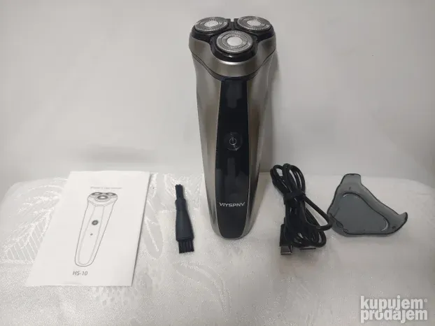 Bezicni trimer brijac za bradu sa 3 glave VIYSPNV - KupujemProdajem