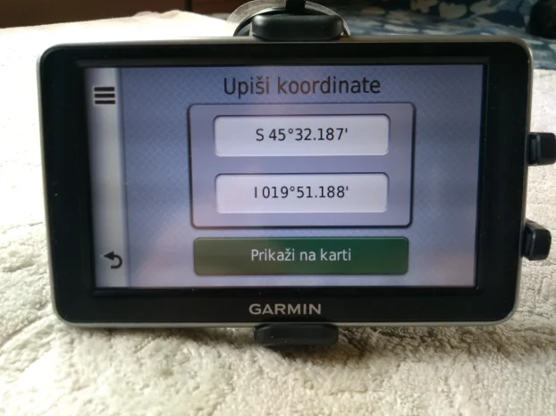 gps garmin 150 5 inča- nove mape cele evrope - KupujemProdajem