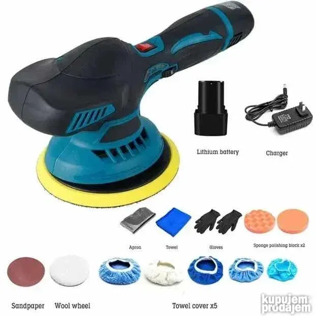Aku polirka 12v, polikrka aku,aku polirka za poliranje auta ...