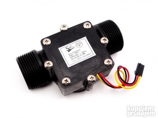 Merac protoka vode 1-120 L/min - 1.25 cola - KupujemProdajem