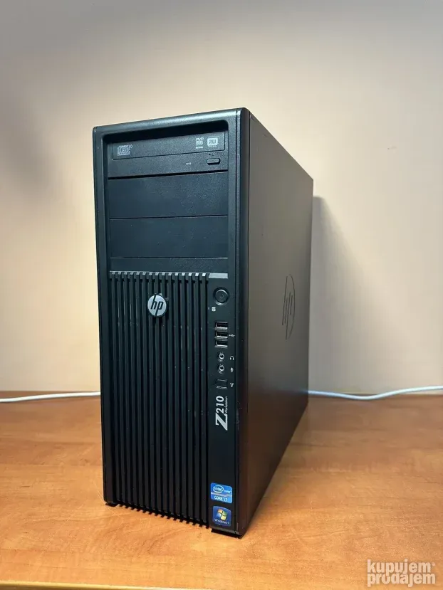 HP Z210 Workstation xeon/16gb DDR3/256gb SSD+2TB/Win10 - KupujemProdajem