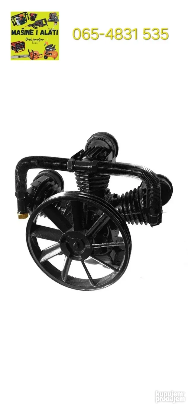 Kompresorska glava sa tri klipa - KupujemProdajem