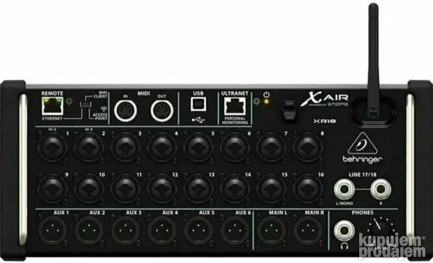 Behringer X Air XR18 digital mixer - KupujemProdajem