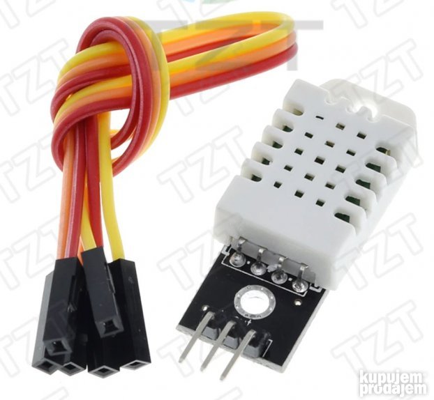 Arduino DHT22 senzor temperature i vlaznosti vazduha - KupujemProdajem