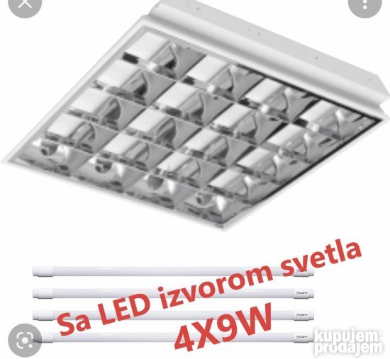 Rasteri sa led neonkama 36w akcija ugradni i nadgradni - KupujemProdajem