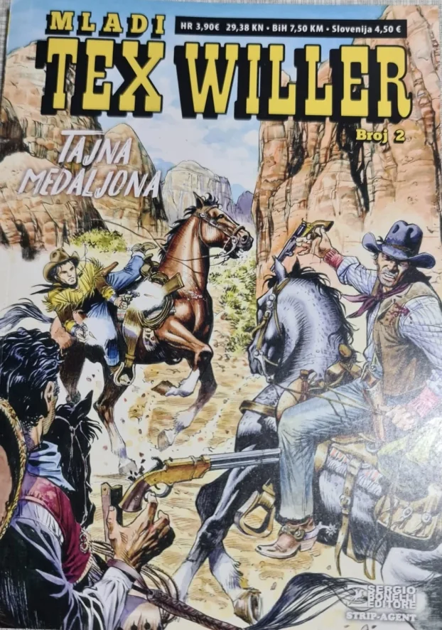 Mladi Tex Willer broj. 2 - Tajna medaljona - KupujemProdajem