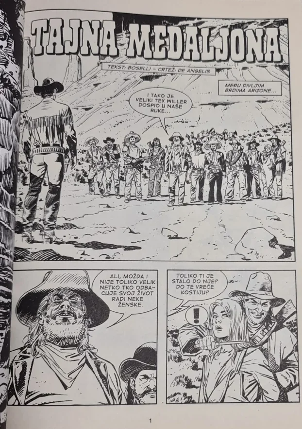 Mladi Tex Willer broj. 2 - Tajna medaljona - KupujemProdajem