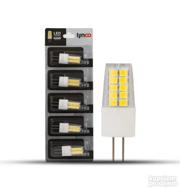 LYNCO Sijalica led G4 SMD 220V 3W 6000K 631100007 - KupujemProdajem