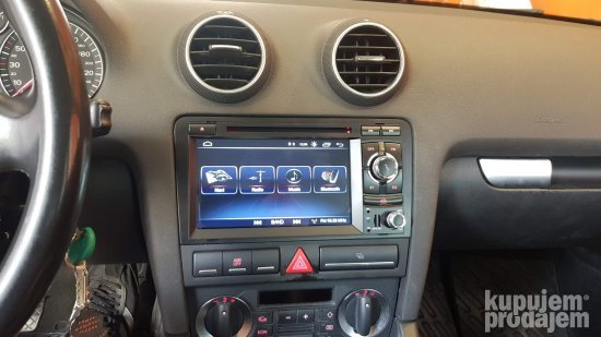 Multimedija Android v2 Audi A3 8P 2003-12 gps navigacija - KupujemProdajem