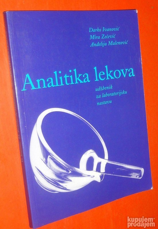 Analitika lekova Ivanović Zečević Malenović - KupujemProdajem