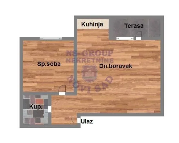 Veternik, 2.0 dvosoban, 41 m² - KupujemProdajem