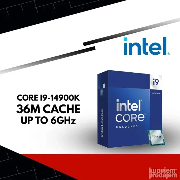 Intel Core i9-14900K BOX LGA-1700 14th Gen BX8071514900K - KupujemProdajem